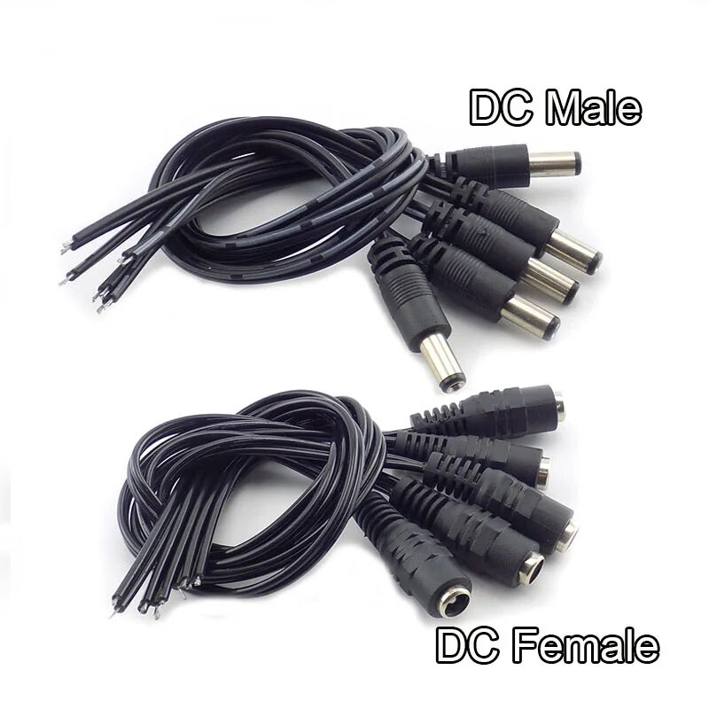 Кабель питания для камеры Gakaki, 1pcs DC Male