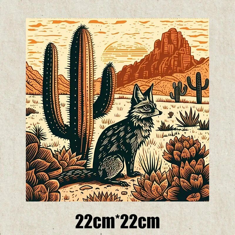 Виниловая нашивка "Леопардовый паук" для футболки SXTH00356-2