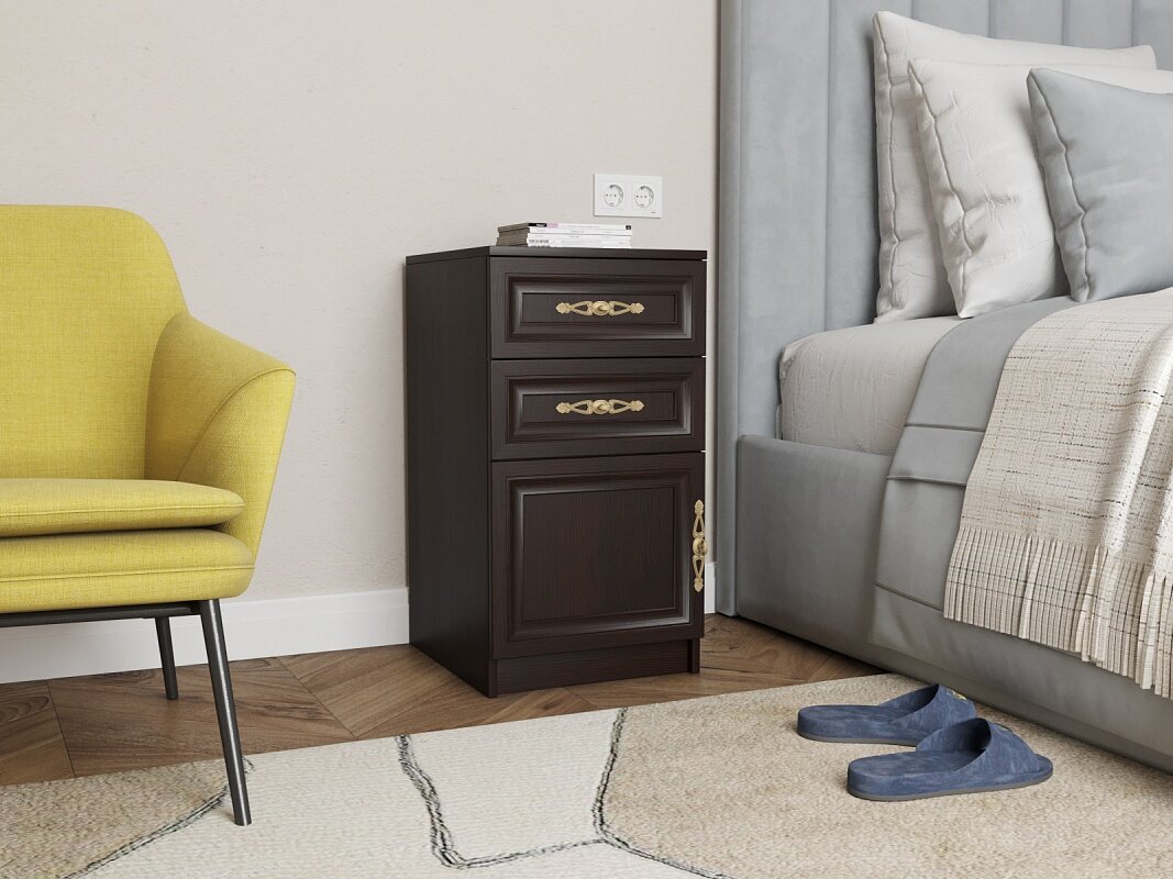 Тумба МебельЛэнд24 Карлос - 007 40x45x75 напольная