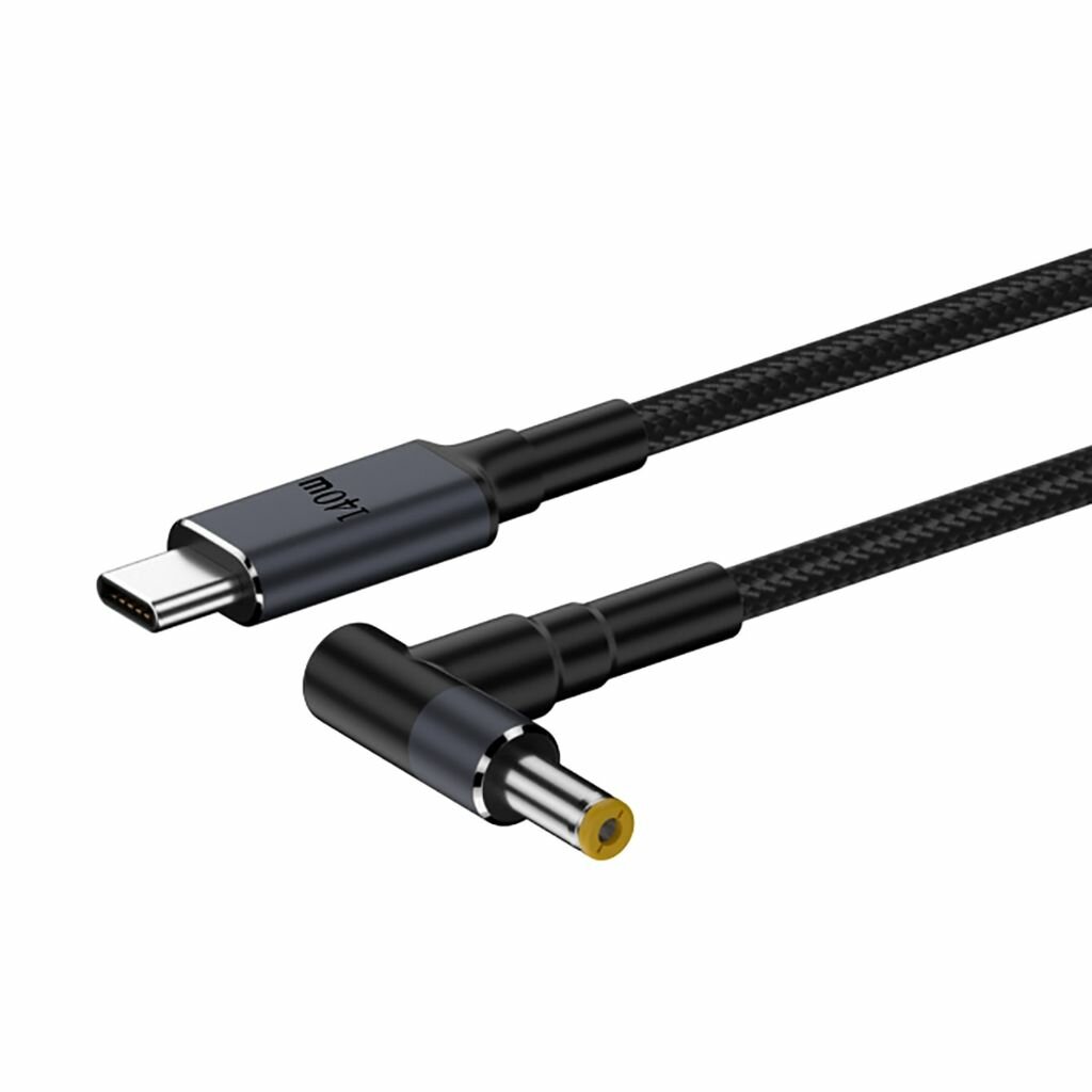 Кабель питания USB Type-C 140W для ноутбуков (DC 5.5x2.1mm, 5.5x2.5mm)