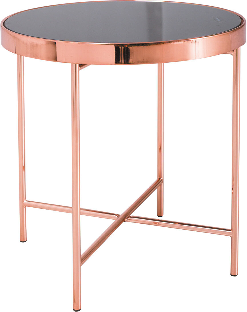 Журнальный столик Eden B черный / медь