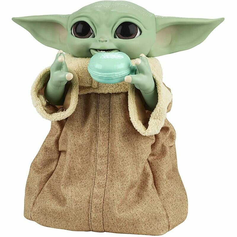 Hasbro Disney Star Wars Galagtic Snackin Grogu / Детские Электронные Интерактивные Игрушки Звездные Войны, Способные Совершать Движения И Издавать Звуки, Звездные Войны, Дисней