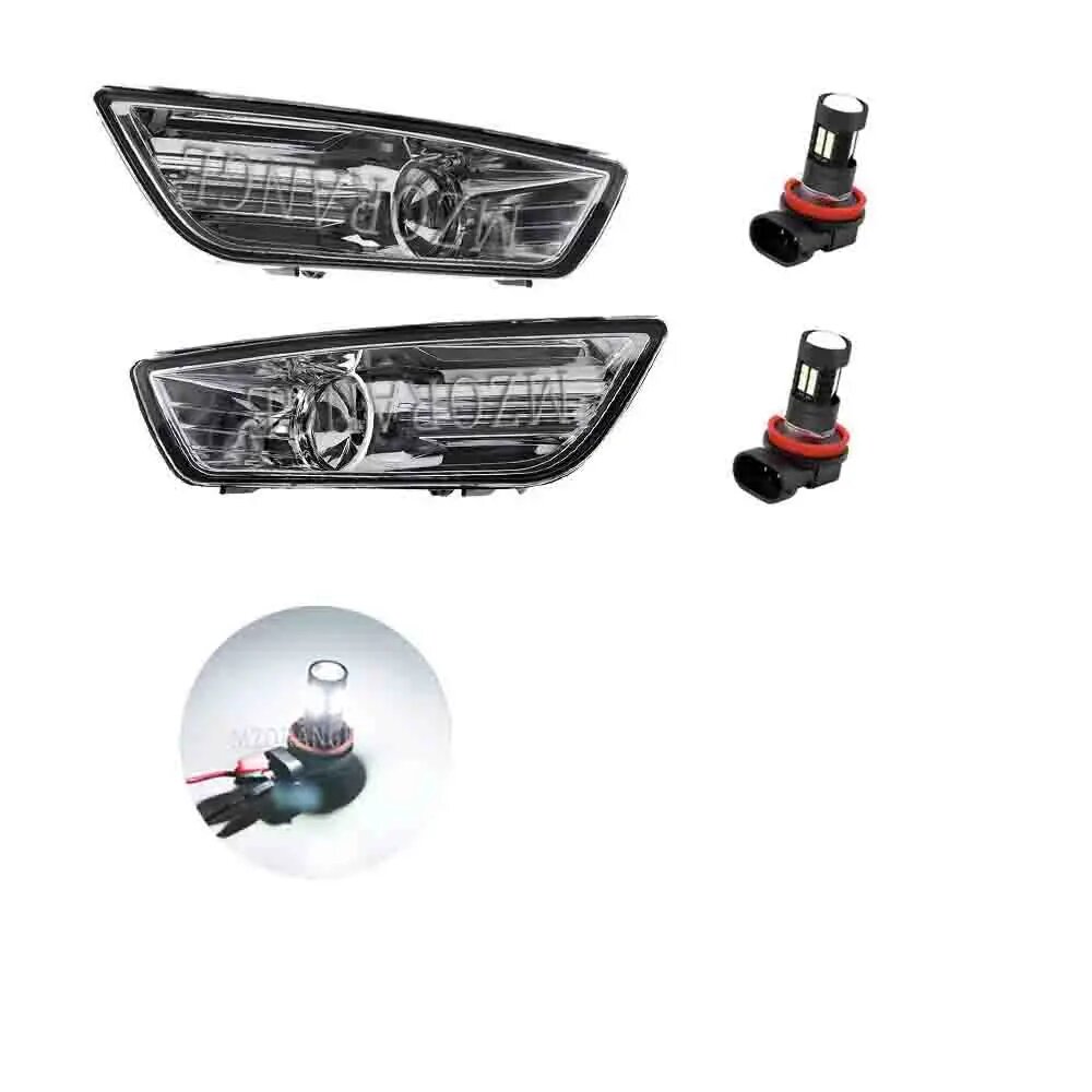 Противотуманные фары для Ford Mondeo MK4 2007 2008 2009, противотуманные фонари, галогенные лампы, противотуманные фары, автомобильные аксессуары LED fog, Right side only