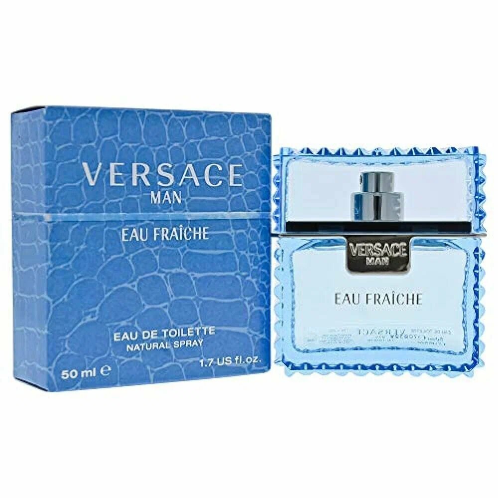 Туалетная вода Versace Eau Fraiche Man, для мужчин, спрей, 50мл