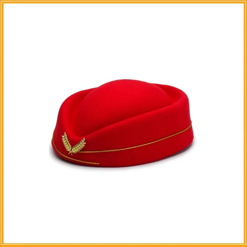 Красный берет стюардессы, Color: red