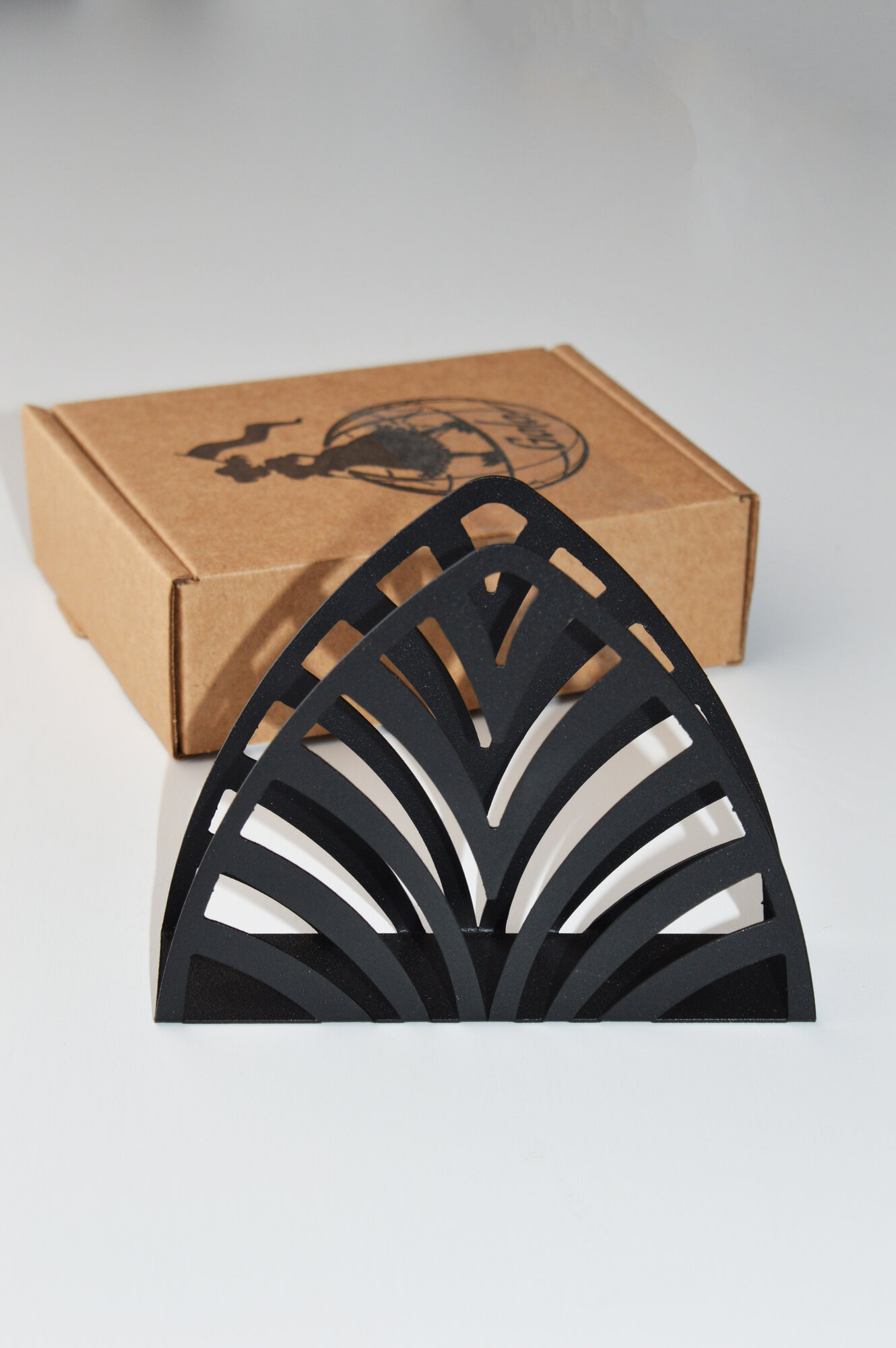 Салфетница на стол для кухни интерьерная металлическая лофт SL045-ВY