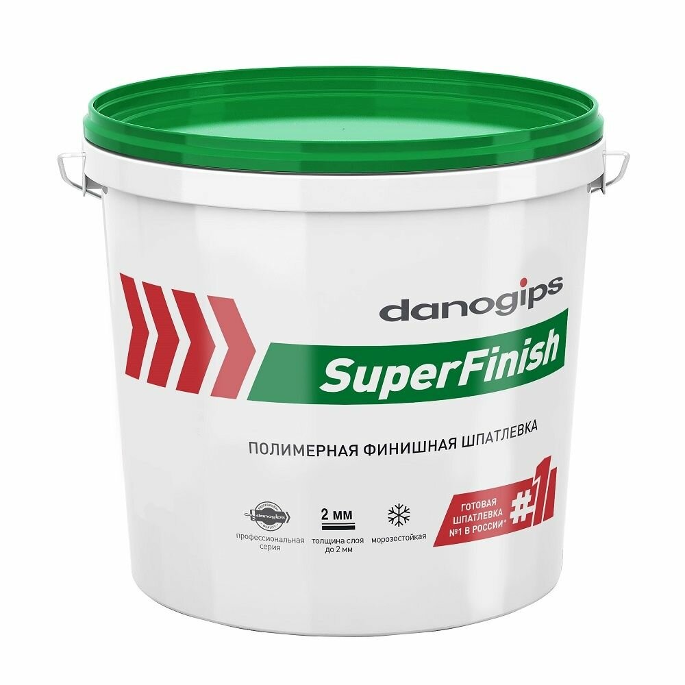 Шпатлевка финишная Danogips Super Finish (3л)