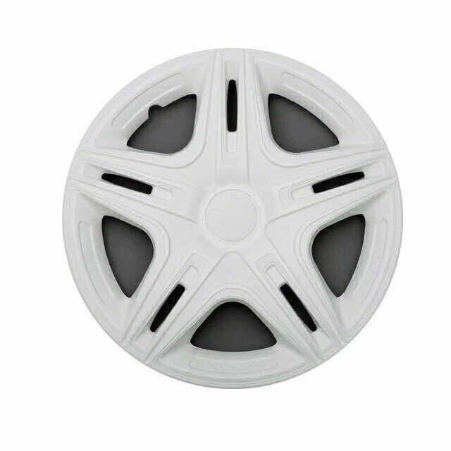 Колпак декоративный 14" Дакар белый 2 шт. (STAR)