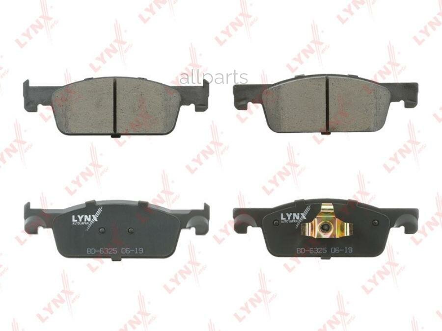 LYNXAUTO BD6325 Колодки тормозные дисковые | перед прав/лев | LADA XRAY