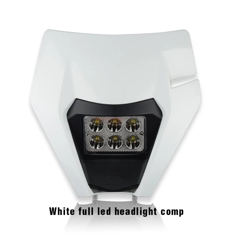 Белый LED головной фонарь для мото KTM EXC SXF MX