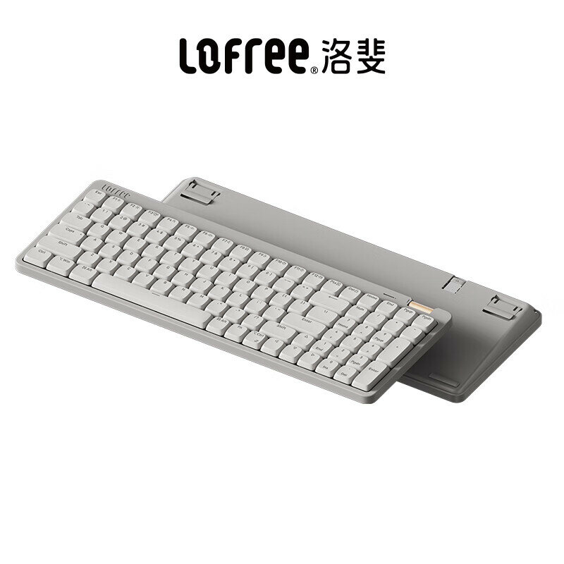 Беспроводная механическая клавиатура LOFREE Small Smooth Youth Edition, Grey Light, 100 клавиш