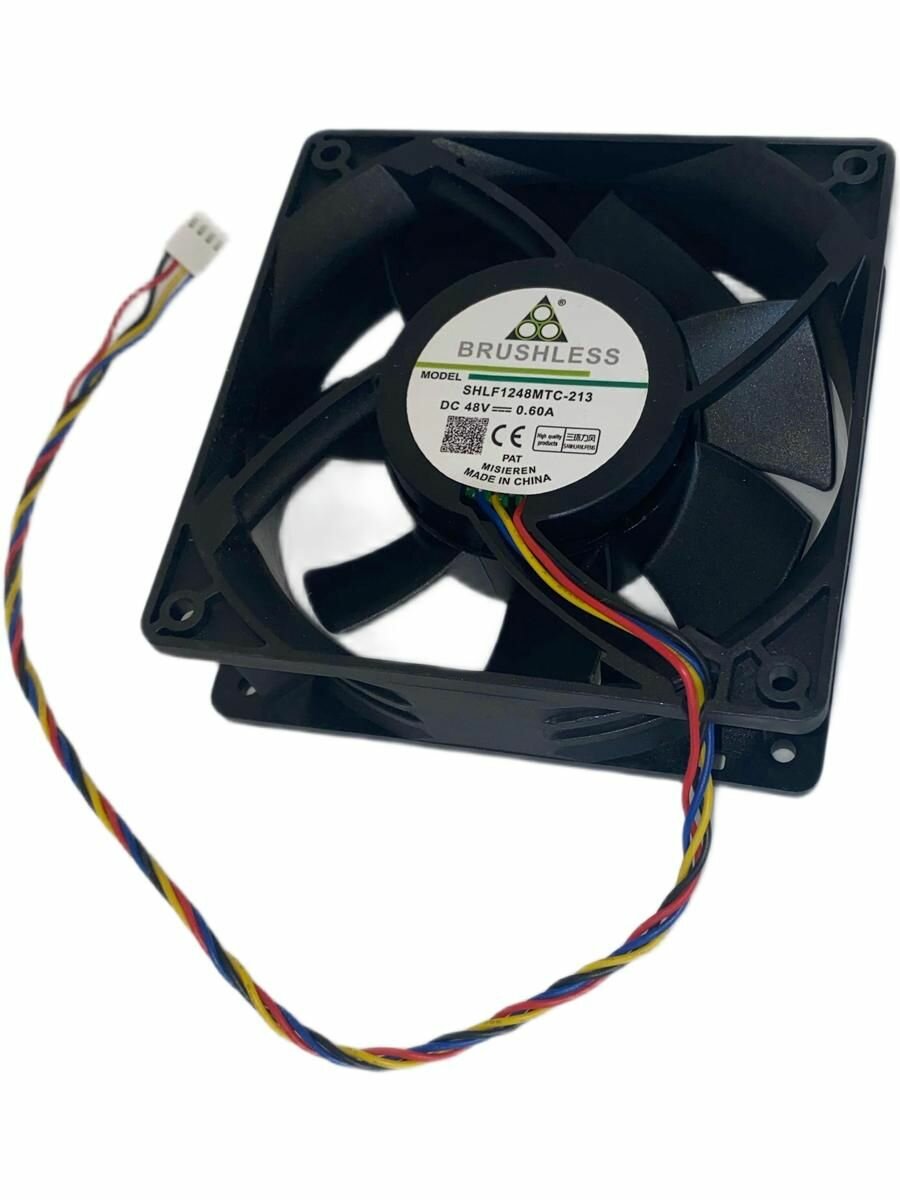 Вентилятор BRUSHLESS SHLF1248MTC-213 DC 48 120x120x38mm 4pin 0.60А