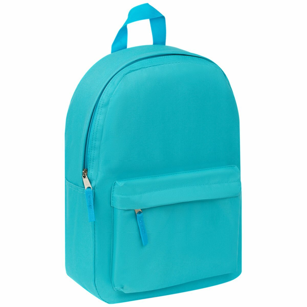 Рюкзак школьный ArtSpace Simple Street, 40x26x11см, 1 отделение, 1 карман, бирюзовый (Uni_17741)