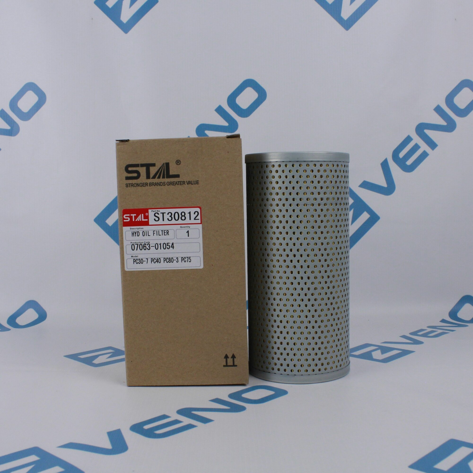 Фильтр гидравлический STAL ST30812 для Komatsu (HF6354; P551054; CA3I1230; 14X4932750; PT516)