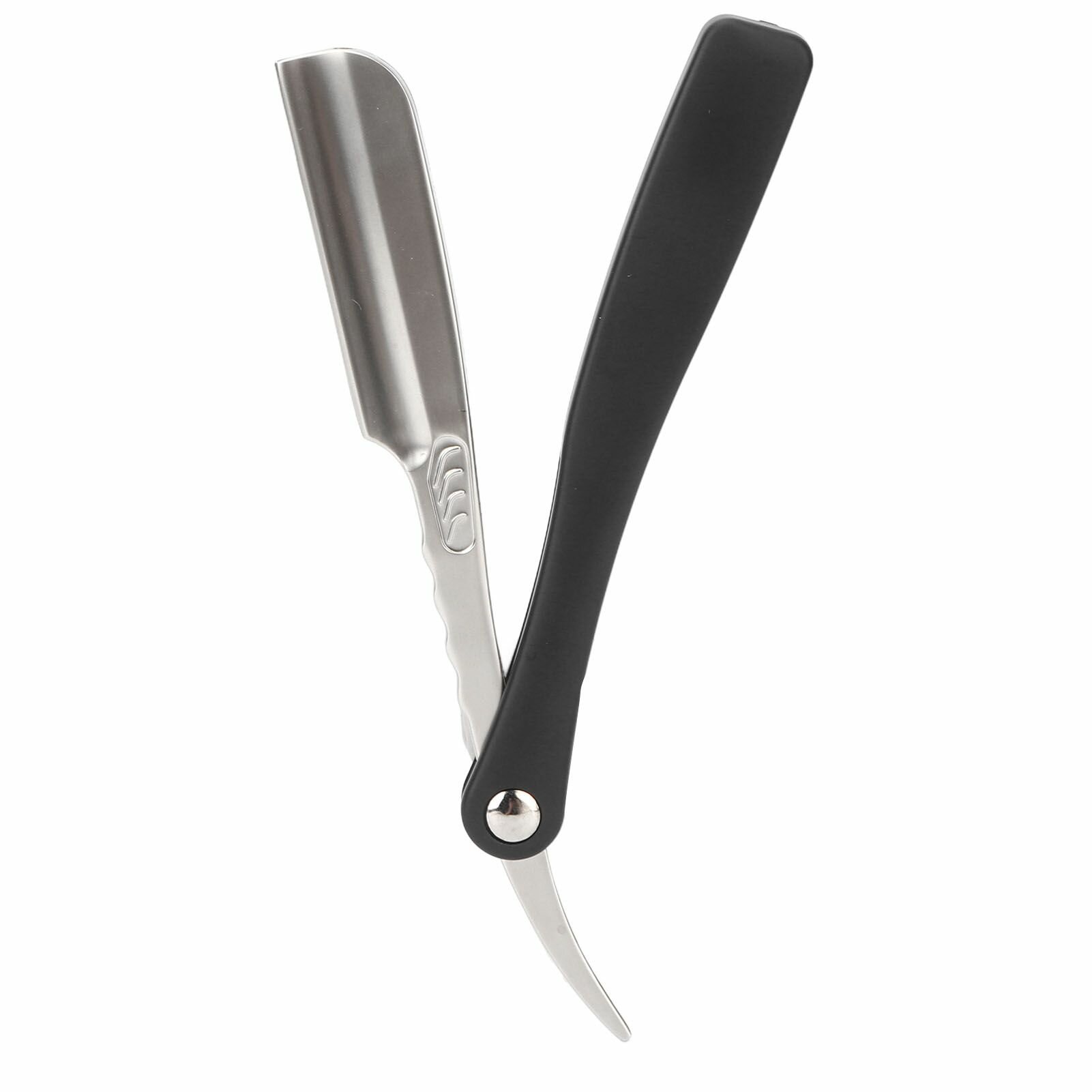 Серебряный держатель лезвия триммера для бороды, руководство, с гравировкой, удобная ручка, легкий, винтажный дизайн, аксессуары для триммера для бороды, подставка для лезвий