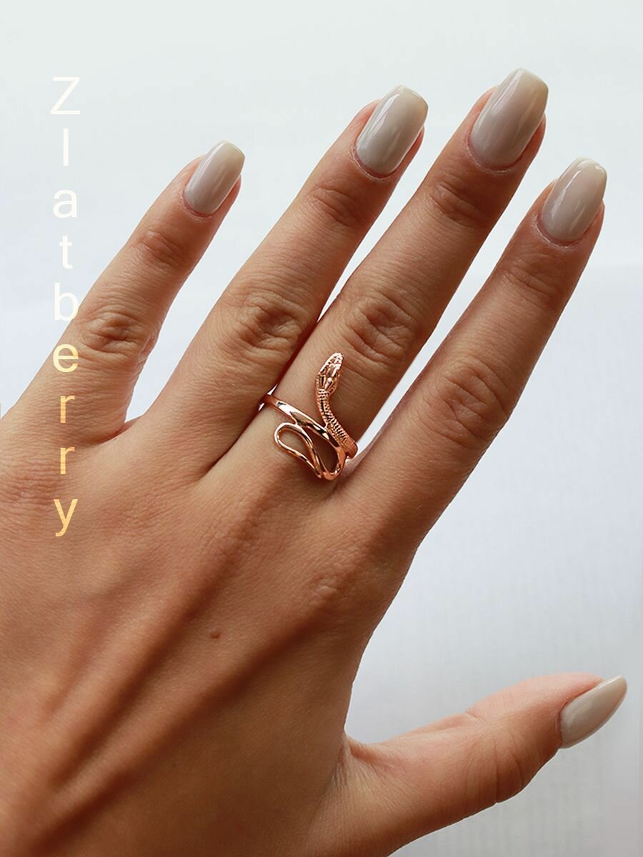 Кольцо тонкое, серебро, 925 проба