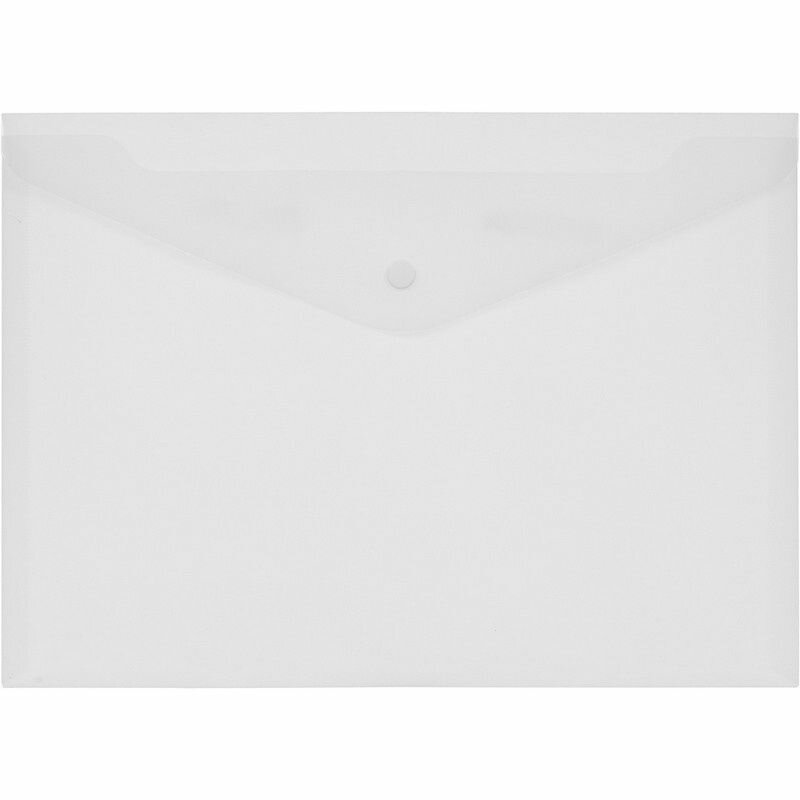 Папка-конверт на кнопке Attache 180 мкм, матовый