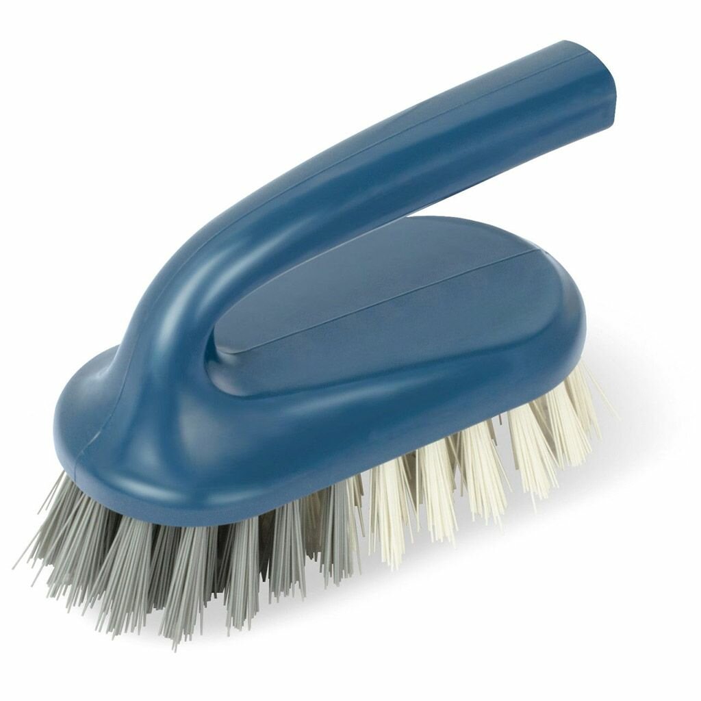 Щетка хозяйственная Liveingreen "Фанго", пластмассовая, 12,7х5,5х8,2 см, универсальная, синяя