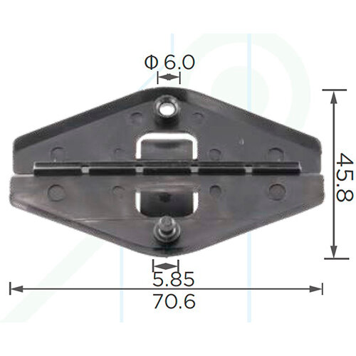 Направляющая стекла, боковой фиксатор стекла (OEM: 20747508, 12337898, 20487631) 773363