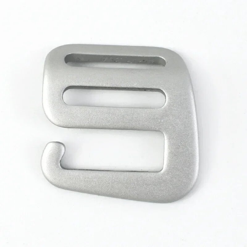 Металлические пряжки Meetee 20/25 мм 2/5/10 шт 20mm-10Pcs, Silver-Left