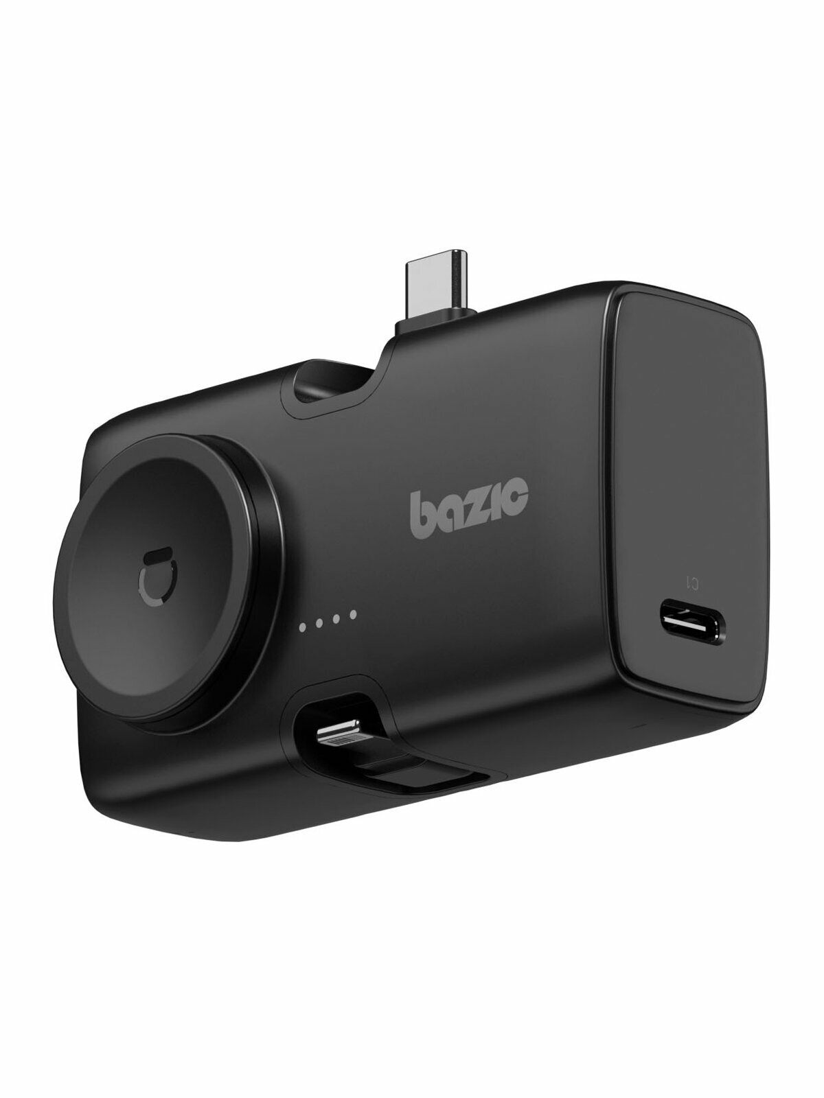 Energea АКБ Bazic GoPower Koda, 5000 3in1 USB-C +Lighning PD20W +AW Charger, Stand and LED, Truffle