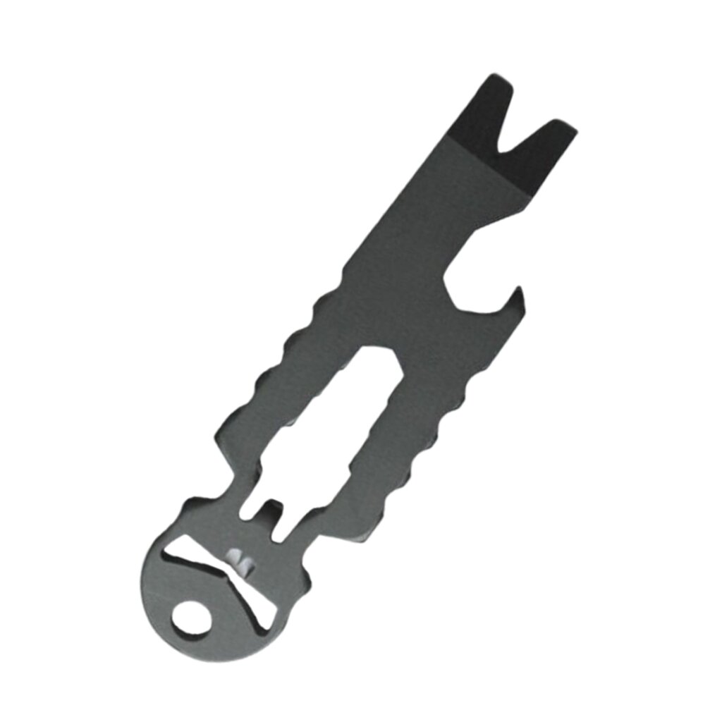 Нержавеющая сталь череп тактический лом - черный