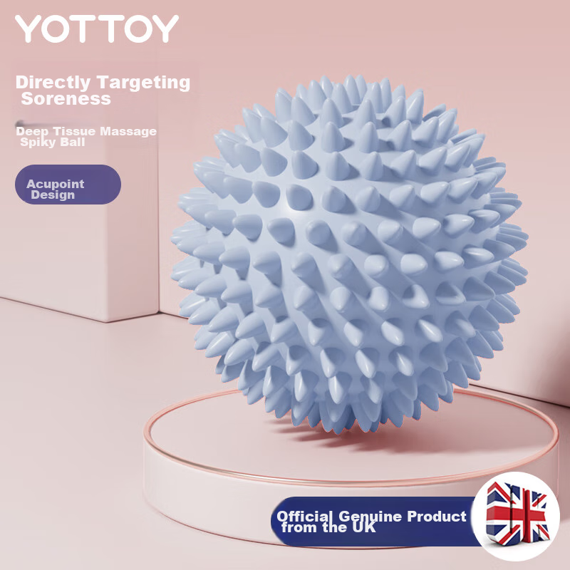 Yottoy Fascia Ball, Massage Hedgehog Ball, Foot Acupoint Small Needle Ball, Yoga Foot And Neck Massage Training