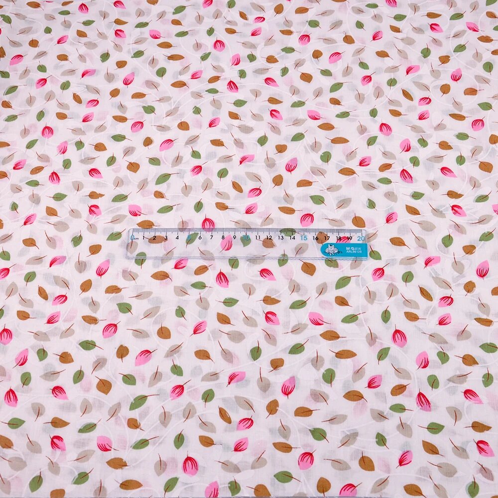 Booksew Клетчатая хлопковая ткань для шитья Розовый, 20cm x 25cm, p027-1