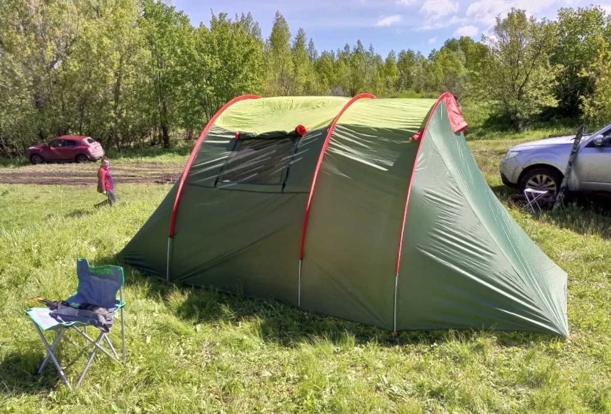 4 -х местная палатка шатер с тамбуром MimirOutDoor X-ART1860 (1908-4)