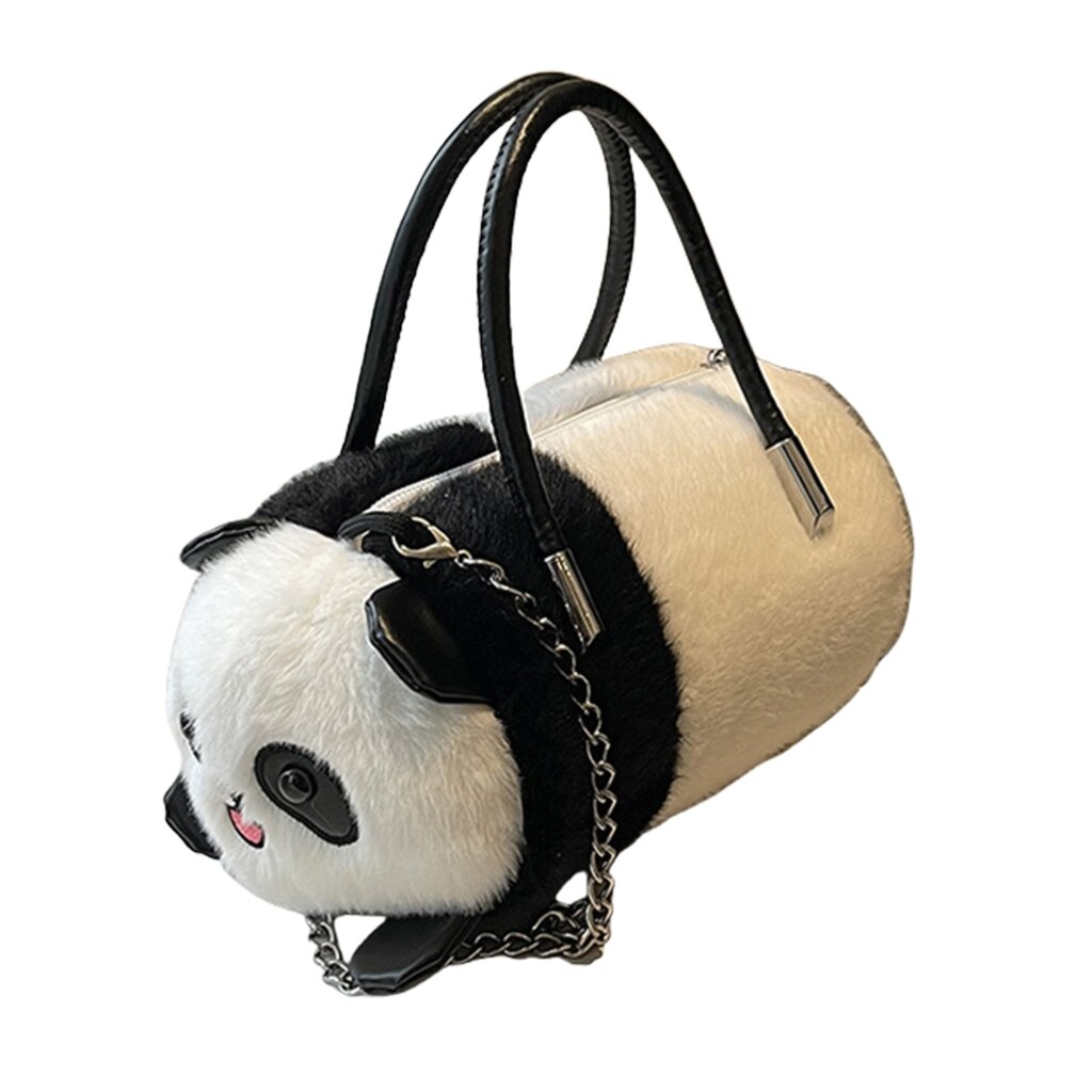 Стильная меховая сумочка через плечо, женская плюшевая сумочка для путешествий и повседневной носки
