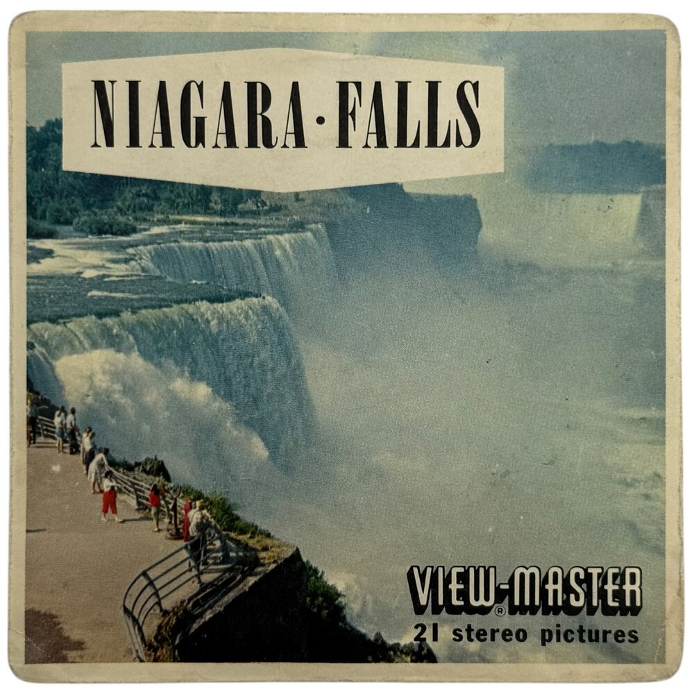 Стереодиски "Niagara Falls Ниагарский водопад" (3 диска - 21 кадр), 1970-1980 гг, View - Master, США