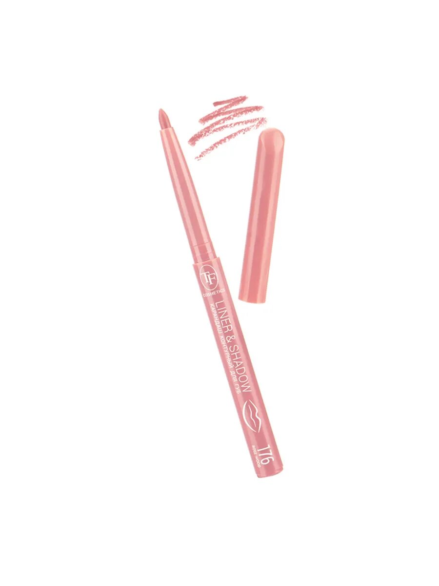 Triumph Карандаш для губ Liner&Shadow тон 176 розовое дерево