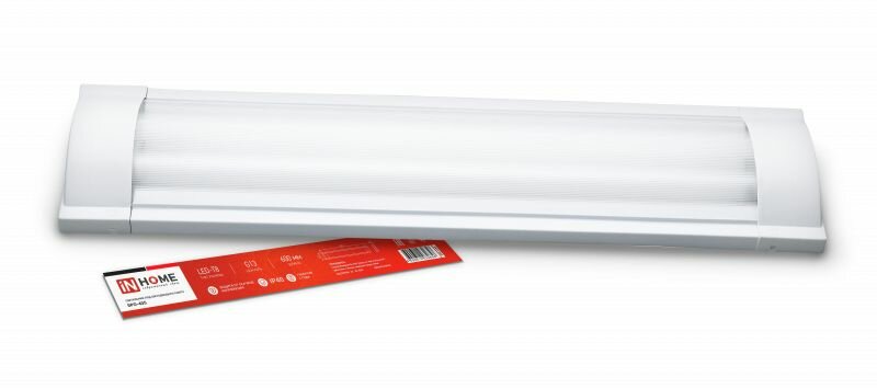 Светильник под светодиодную лампу SPO-405 2xLED-Т8-600 G13 IP40 600мм IN HOME