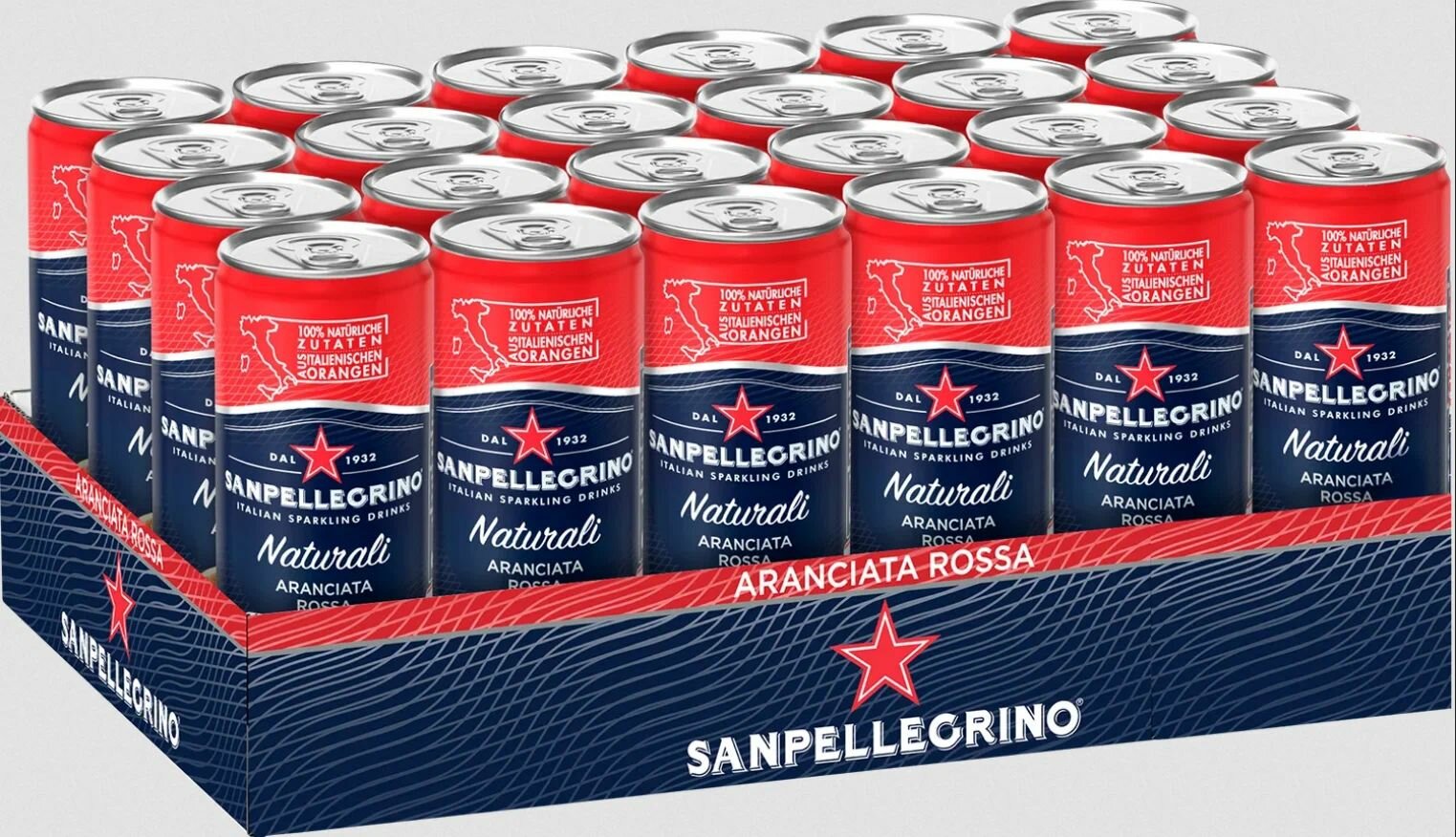 Sanpellegrino Aranciata Rossa (Красный апельсин) 0,33л*24 шт