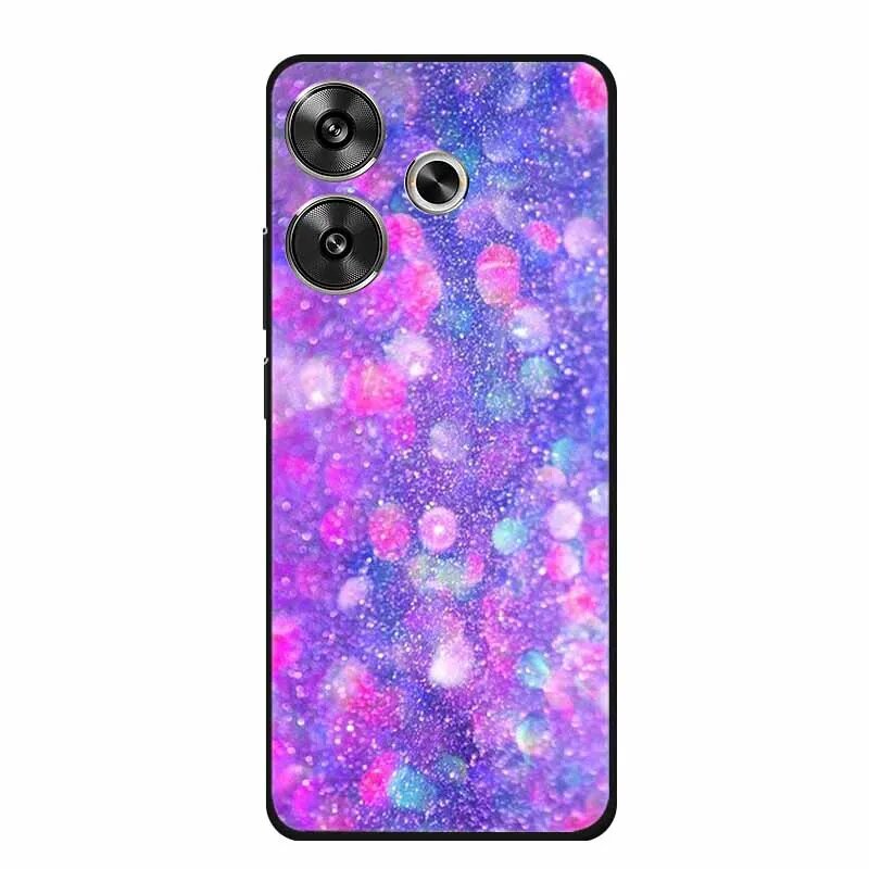 Чехол Xiaomi Poco M6 4G фиолетовый, B06. CH.126