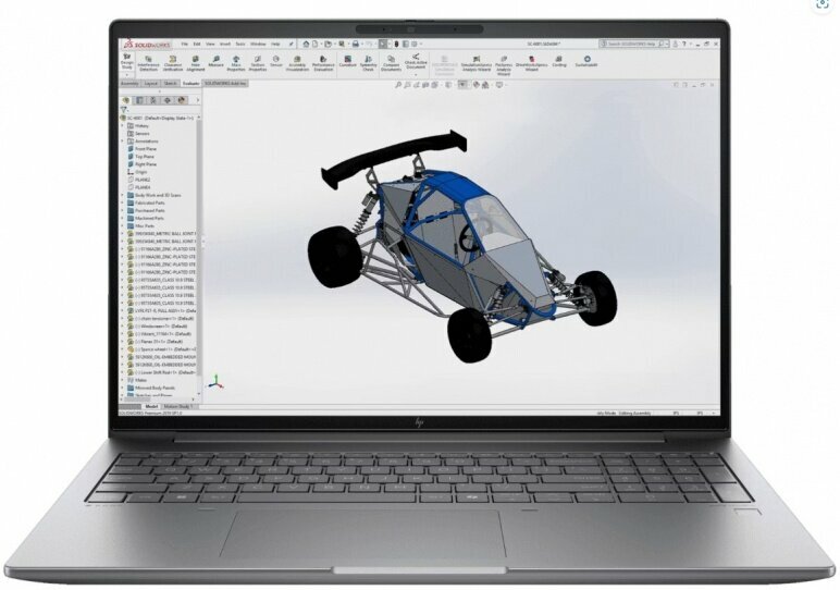 Ноутбук HP ZBook Power G11 16" IPS, Core Ultra 7 155H, 16Гб DDR5, 1Тб SSD, RTX A500 4Гб, Windows 11 Pro, серый (A8WN3PT)