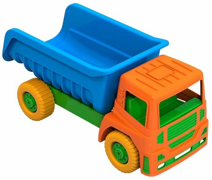 Пластиковая модель "Автомобиль-самосвал Олимпик" для детей, игрушечный транспорт, детская машинка, сюжетно-ролевая игрушка, для игр в песочнице и дома