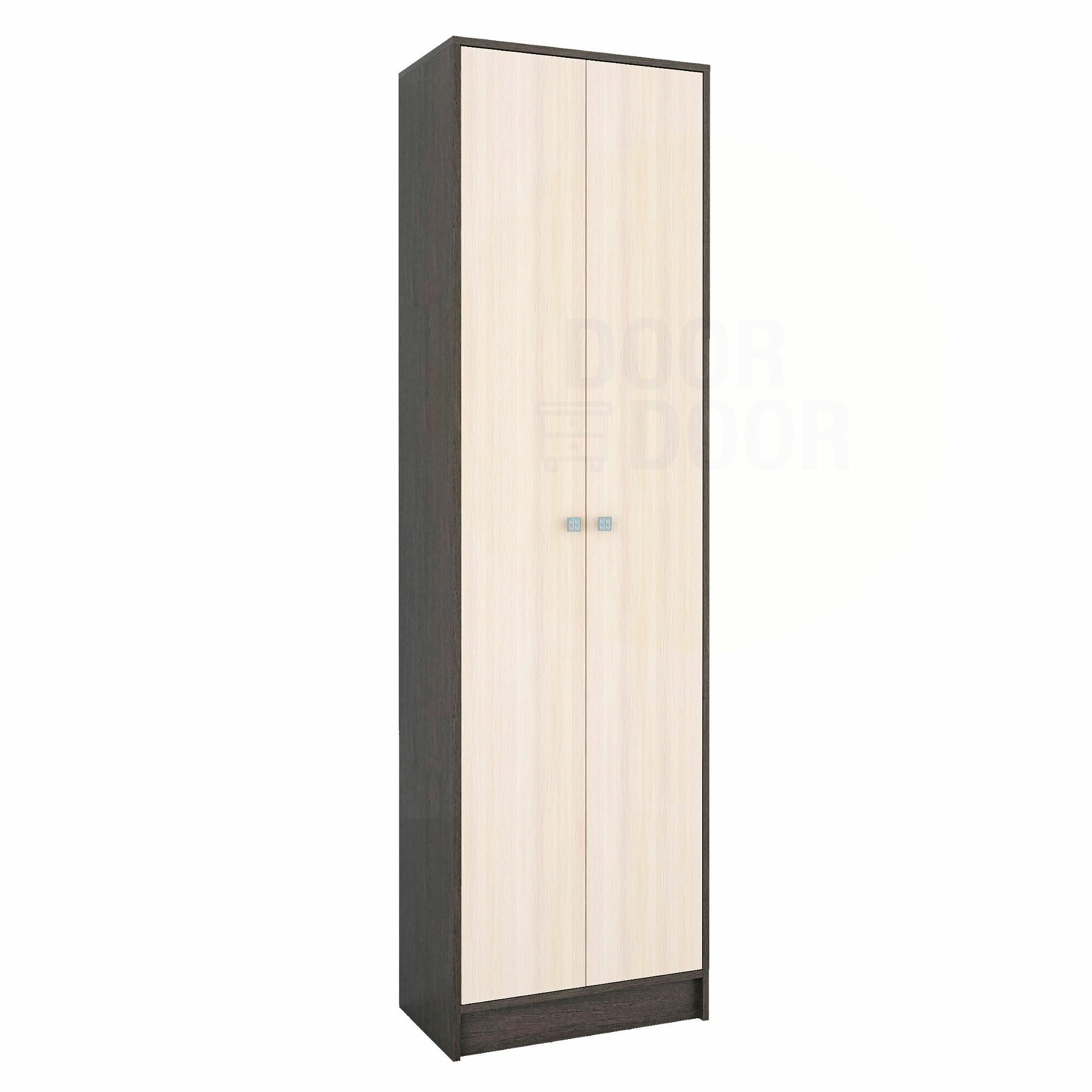 Шкаф Ямайка ЯПШ-1, Венге/Дуб молочный, 60х210х35 см.