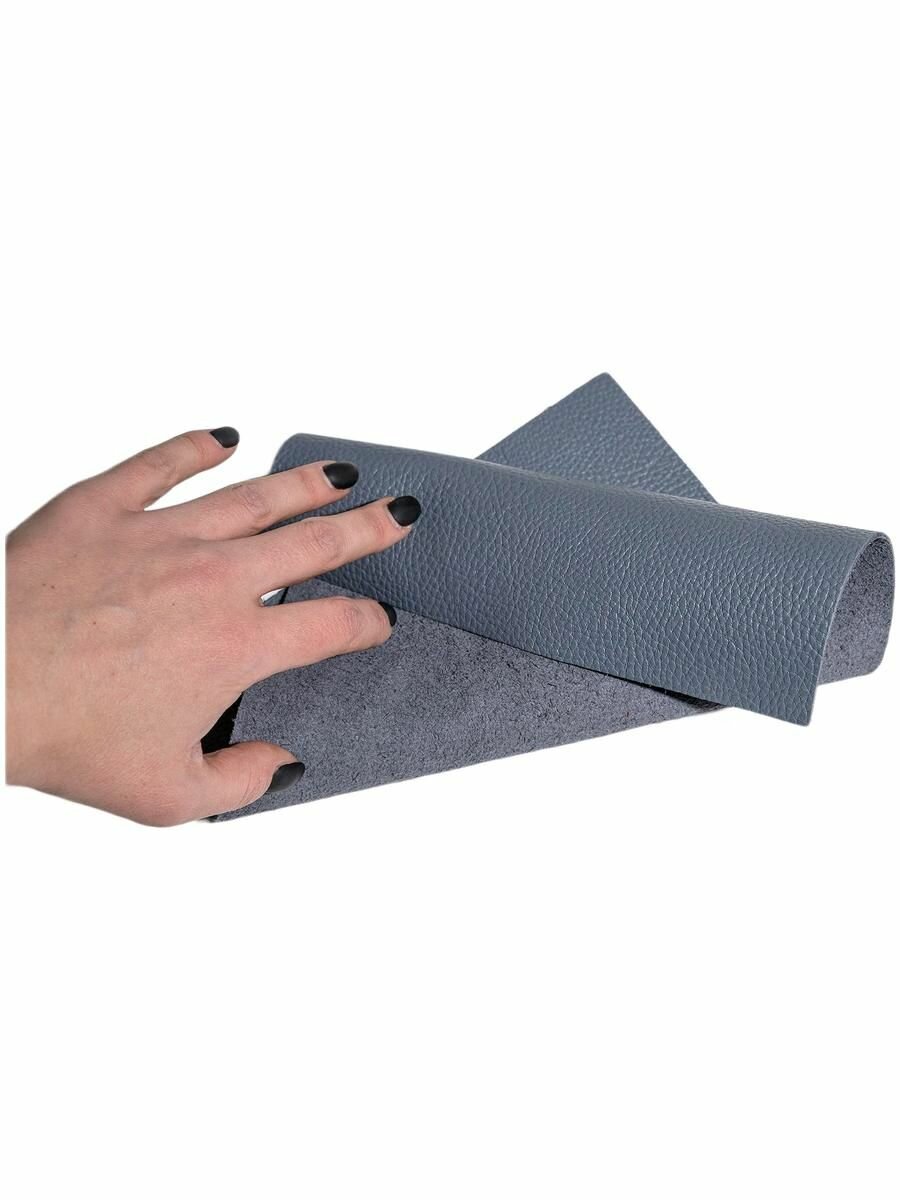 Кожа натуральная галантерейная в листах. Флотер 1.4-1.6 мм. А4. Дождь.