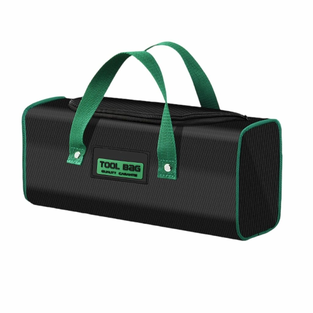 Портативный набор инструментов, (1шт) Сумка электрика для хранения и обслуживания износостойкий набор инструментов-очень большой двухслойный