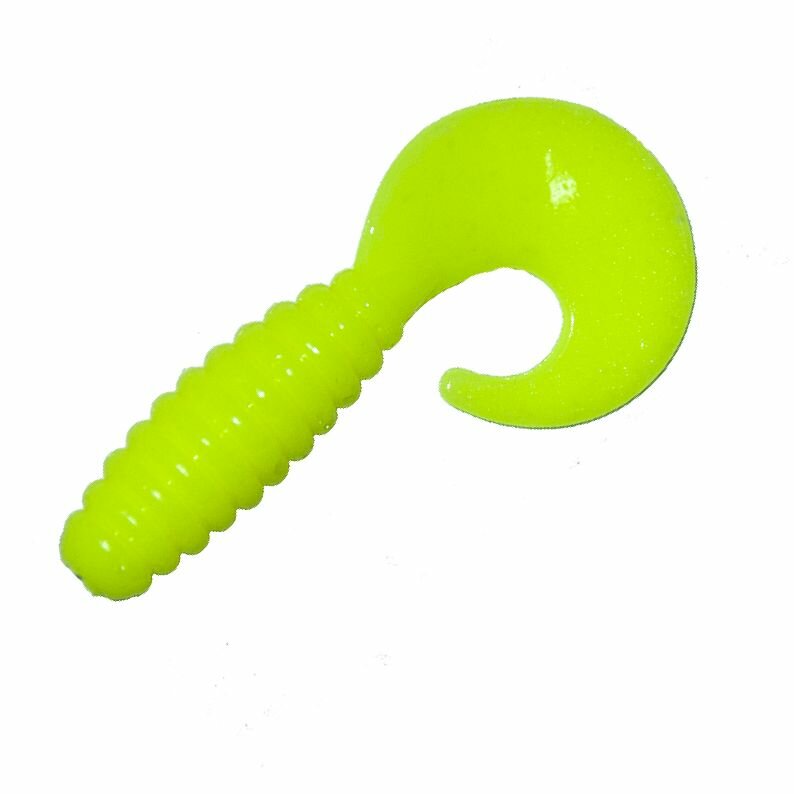 Силиконовая приманка RUBICON съедобная Power Bait Twister FULL, 50 мм, цвет 045 (10 шт)