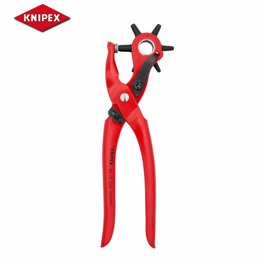 KNIPEX Клещи просечные с револьверной головкой KN-9070220