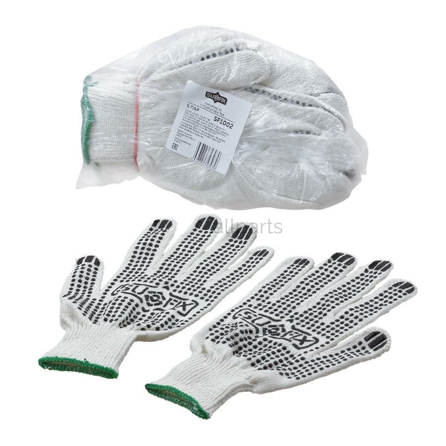 SUFIX SF1002 Перчатки ХБ 4 нити
