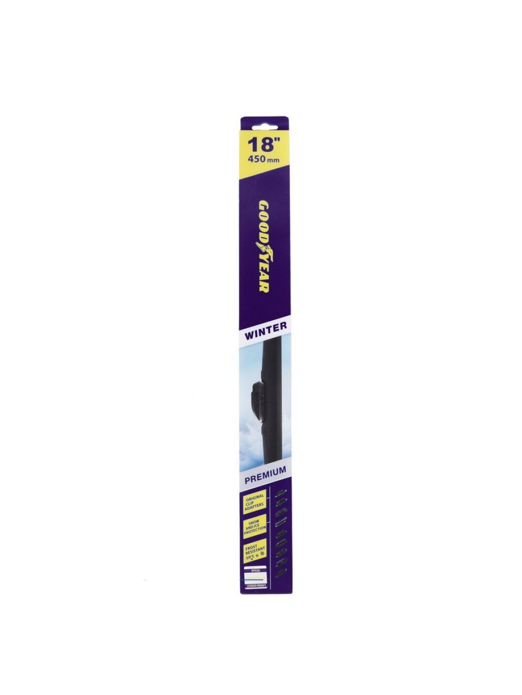 Щётка стеклоочистителя зимняя GoodYear Winter Premium GY005318 450 мм Стеклоочистителя
