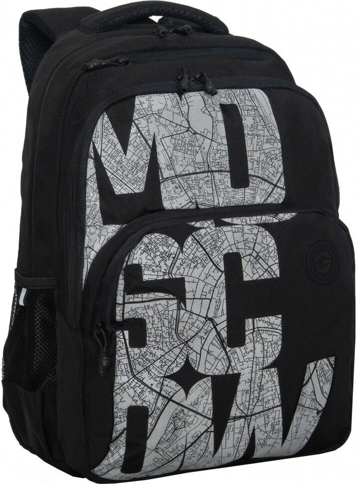 Рюкзак GRIZZLY RU-530-9/3 черный - серый