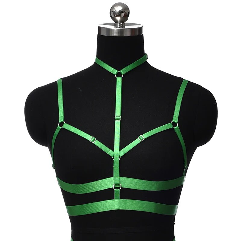 Зеленый BODY HARNESS O0653-LS