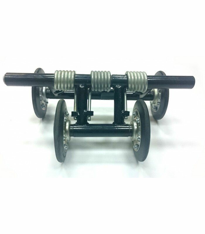 Тележка мотобуксировщика 500 мм трех пружинная симметричная L-510мм