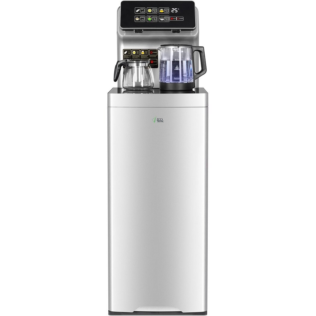 Кулер с чайным столиком Тиабар Ecotronic TB15-LNR silver