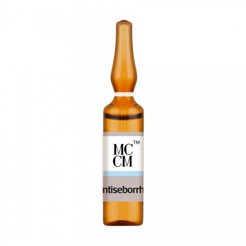 Трихологический себорегулирующий коктейль для мезороллера - Antiseborrhea, 5ml, 5 мл - MCCM