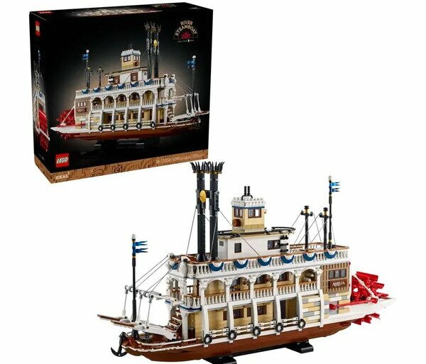 Конструктор LEGO Ideas 21356 Речной пароход (Lego 21356)